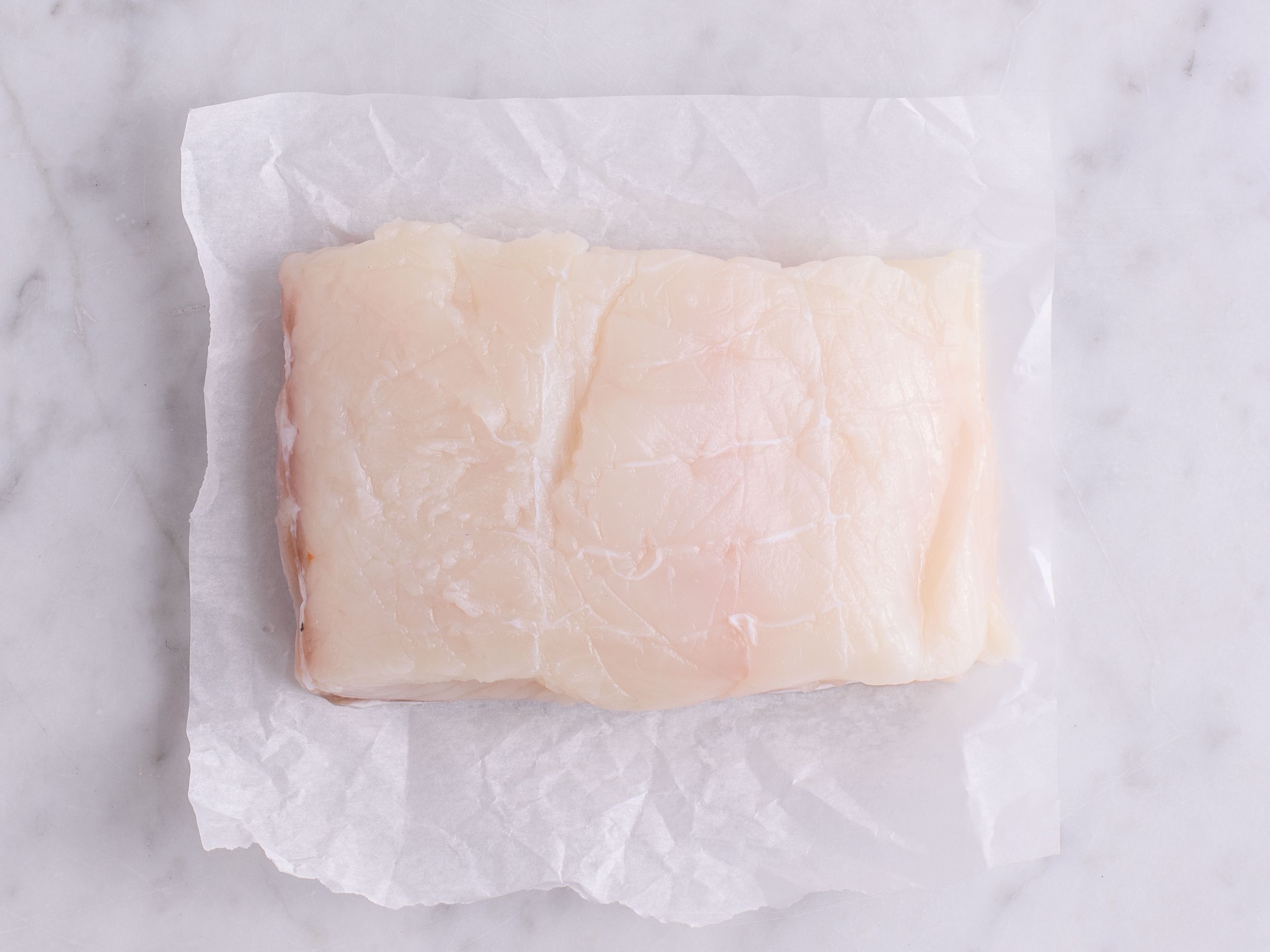How much is a portion of halibut?