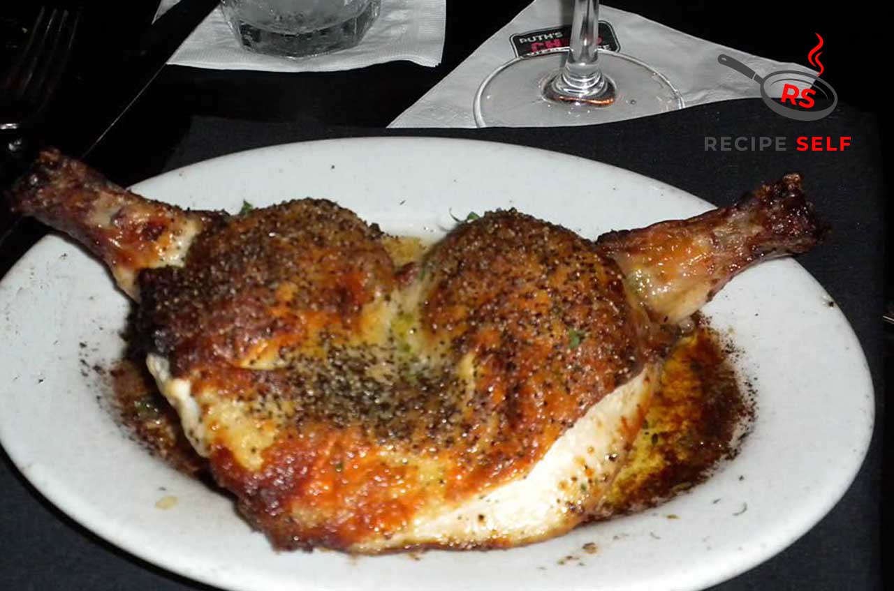 How much is Ruth Chris chicken stuffed chicken?