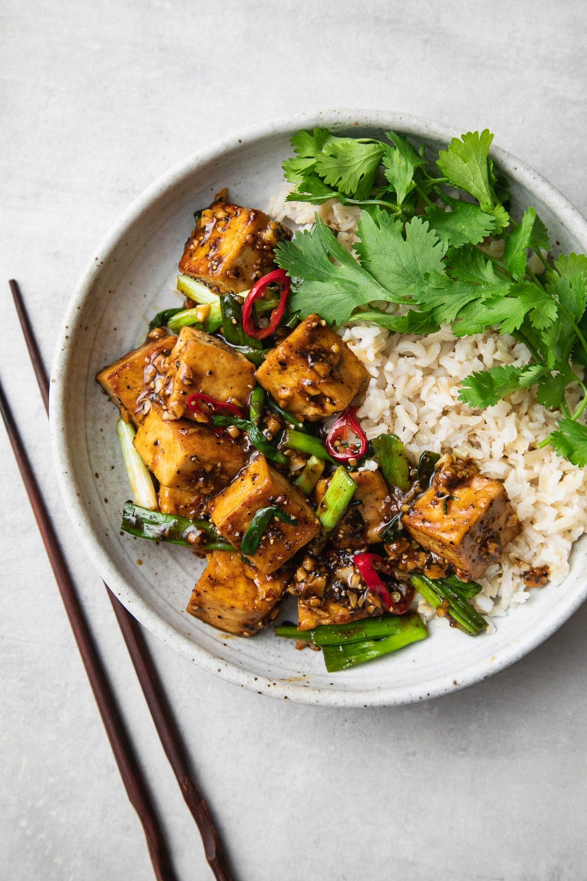 How much pepper do you season tofu?