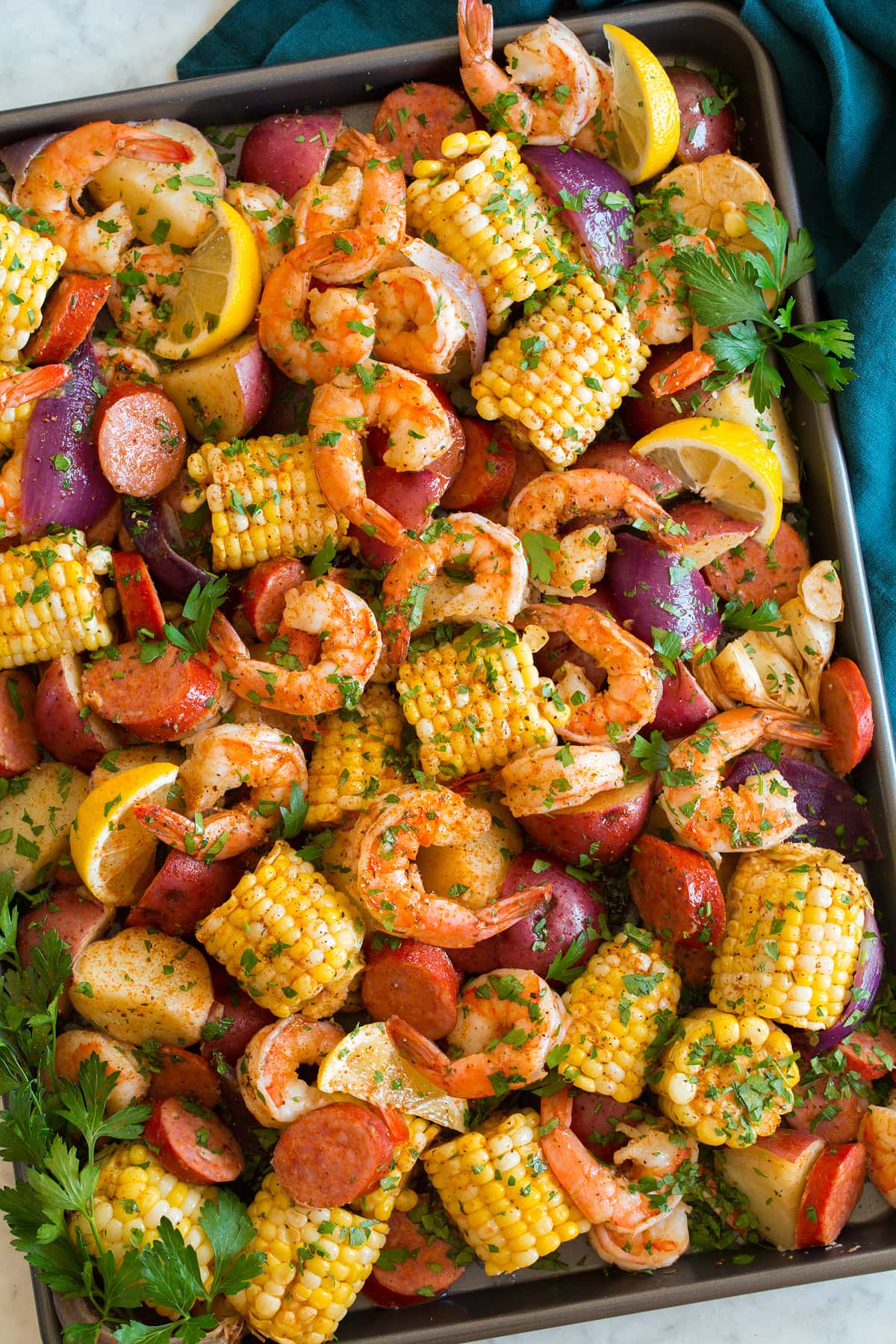 How much salt do you put in a frozen shrimp boil?