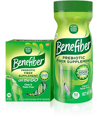 How much water should you drink with benefiber?