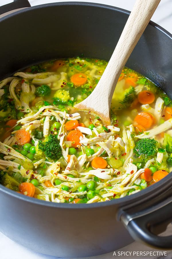 How often do you eat detox soup?