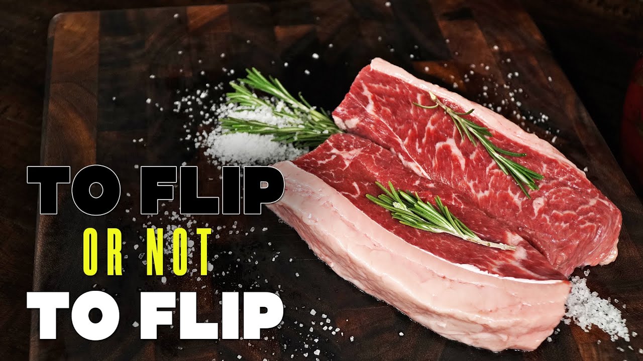 How often do you flip a ribeye?