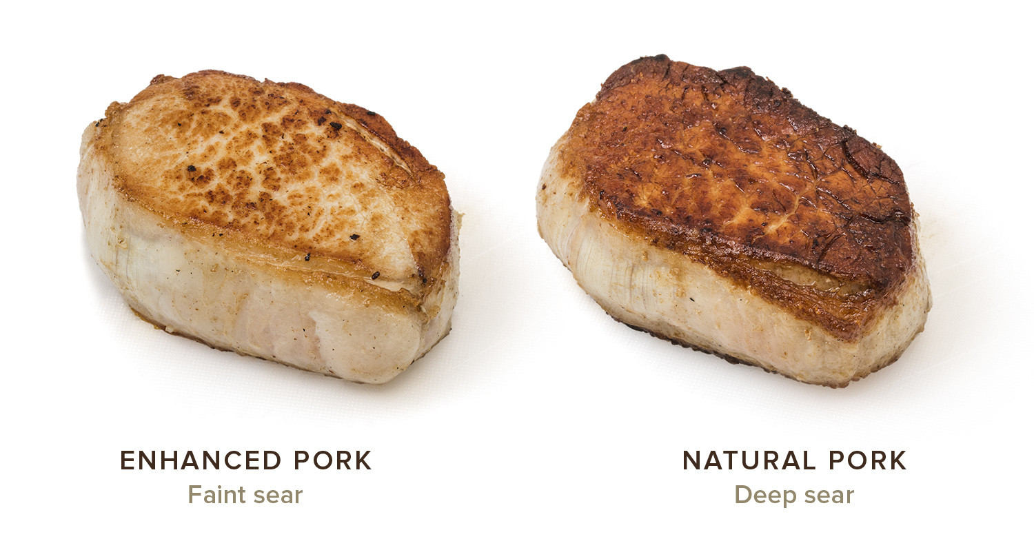 How thick is a normal pork chop?
