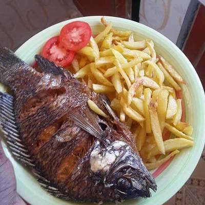 How to cook tilapia french fries?