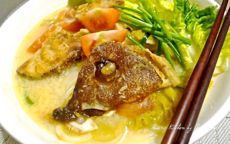 How to make fish head noodle soup?
