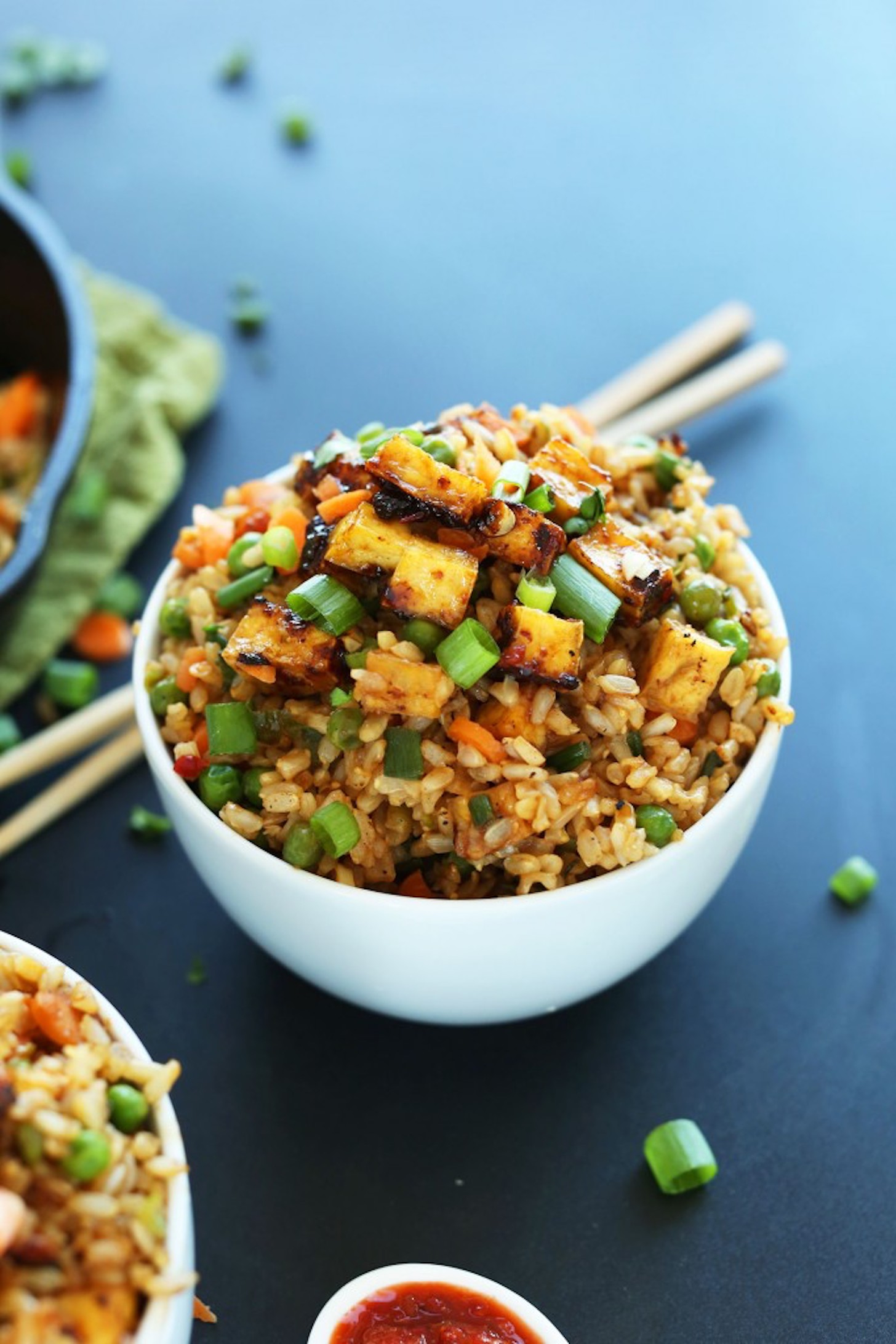 How to make tofu fried rice?