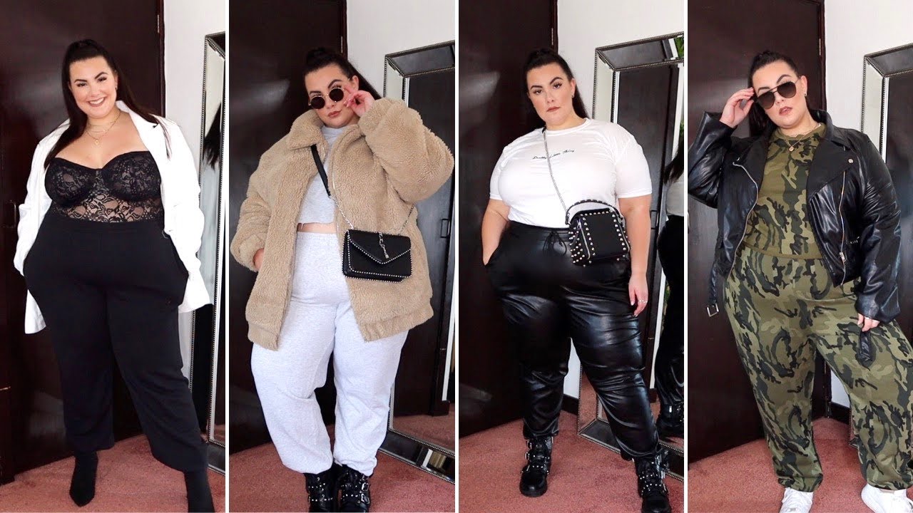 How to wear sweatpants when plus sized?