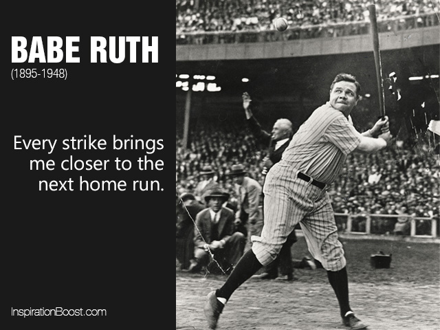 How was Babe Ruth an inspiration?