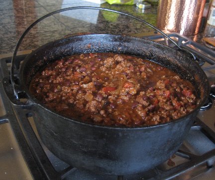 How was chili originally made?