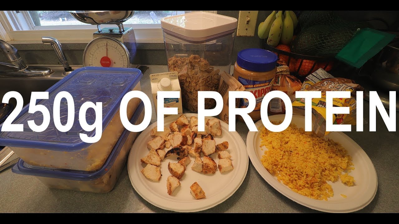 Is 250g of protein a day too much?