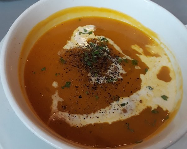 Is a puree soup chunkier than a cream soup?