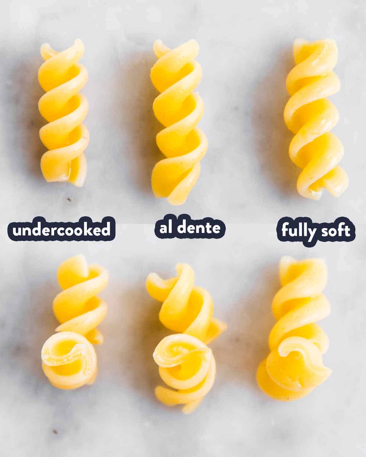 Is al dente overcooked or undercooked?