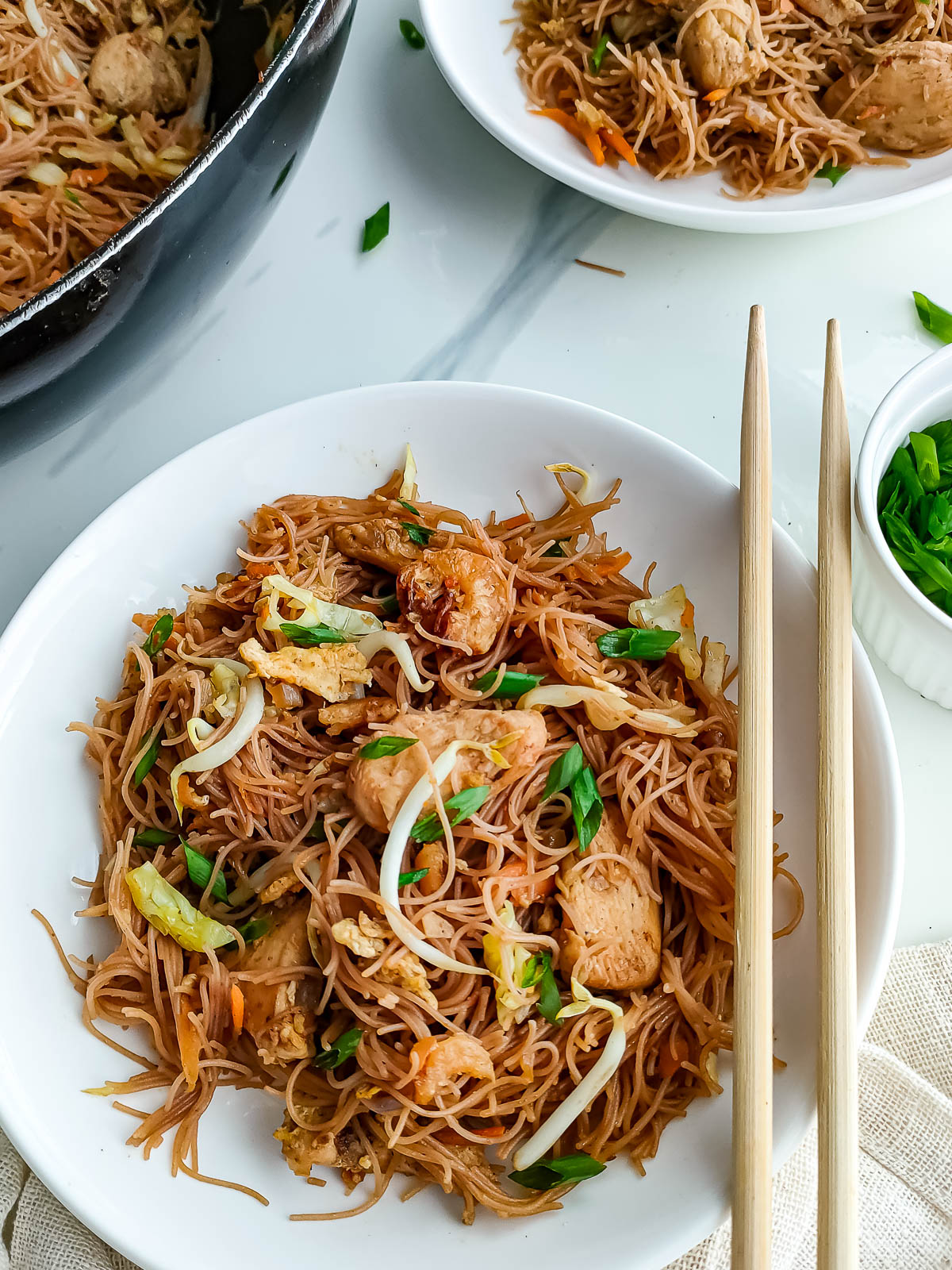 Is bee hoon or rice healthier?