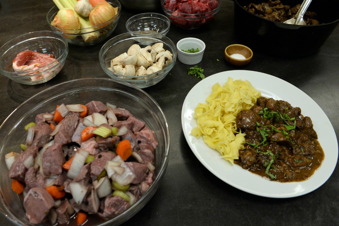 Is beef bourguignon a peasant dish?