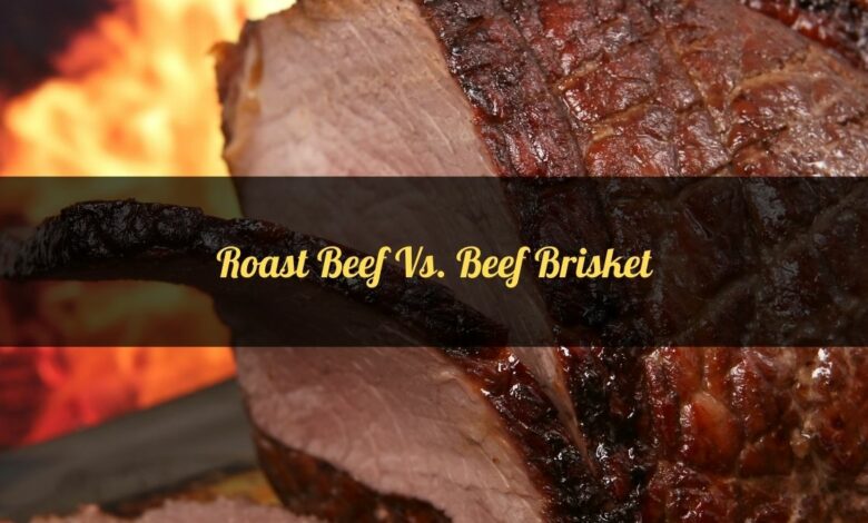 Is beef roasting joint Same as brisket?