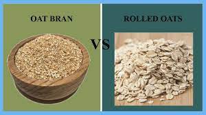Is bran removed from oats?
