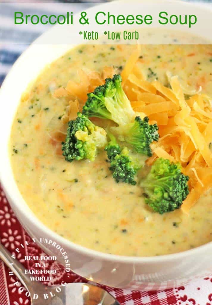 Is broccoli and cheese a carb?