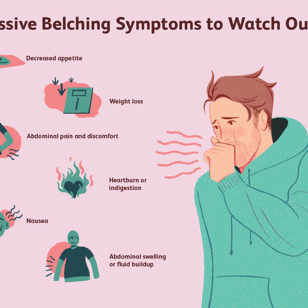 Is burping and passing gas a sign of a medical problem?