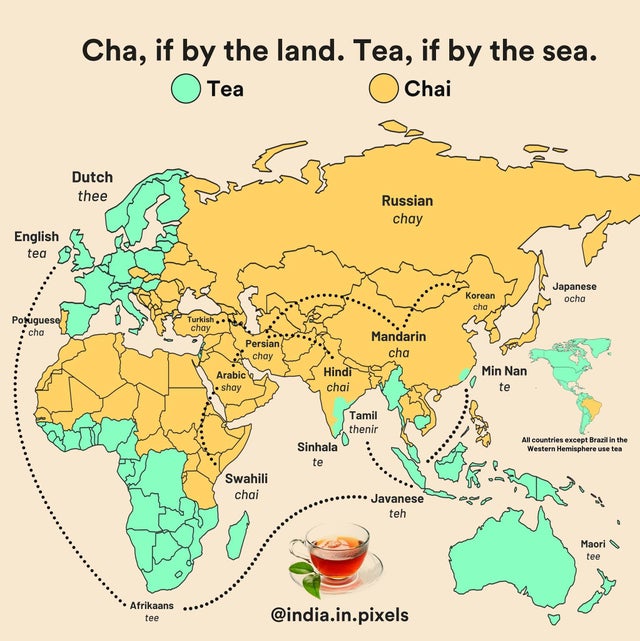 Is chai called tea?