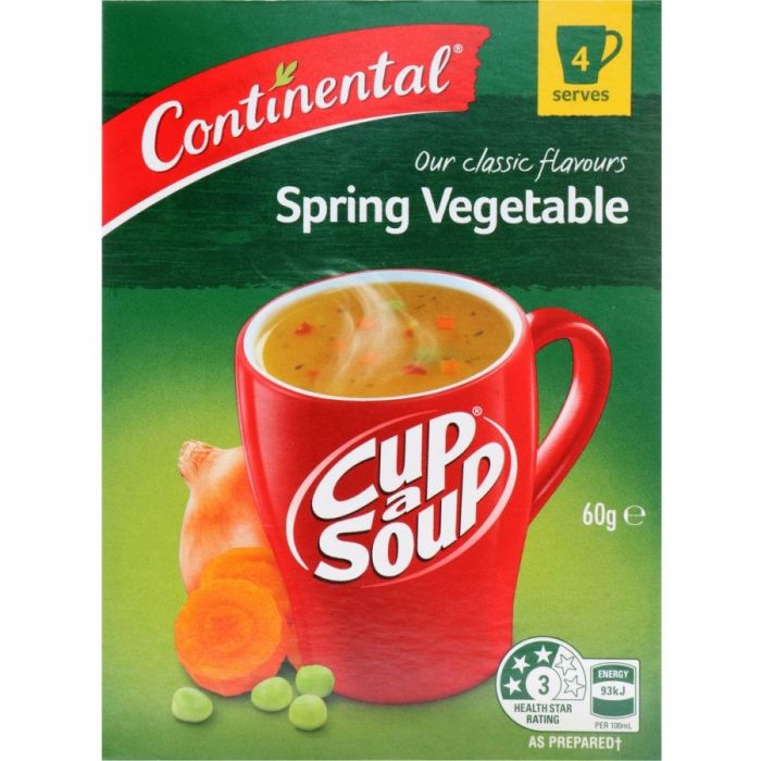 Is Continental Cup of Soup healthy?