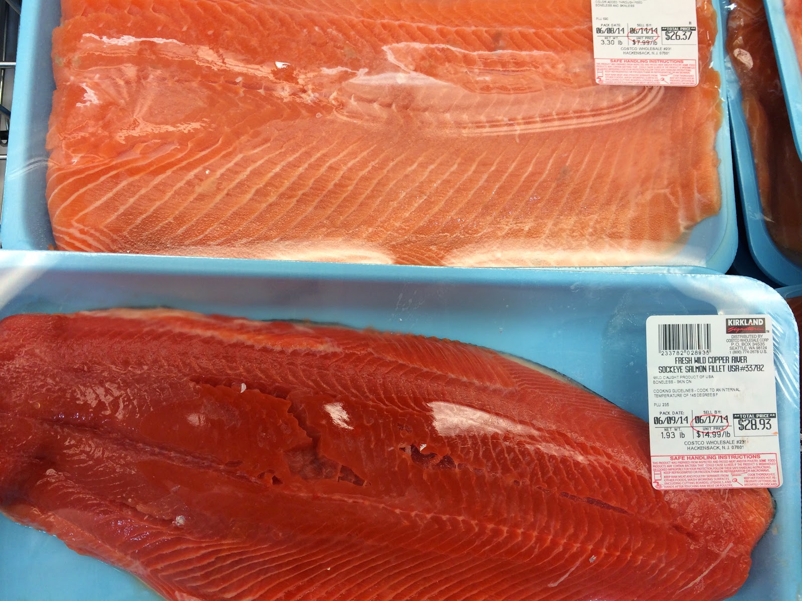 Is Costco salmon wild or farmed?