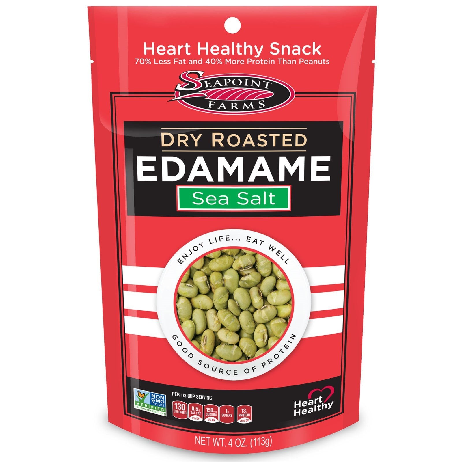 Is dry roast edamame low carb?