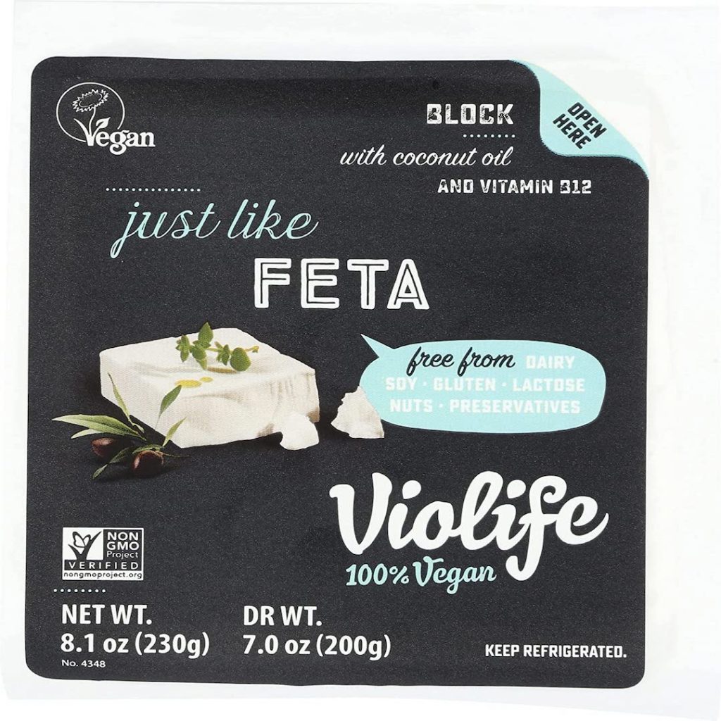 Is feta cheese plant-based?