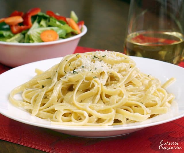 Is Fettuccine Alfredo French or Italian?