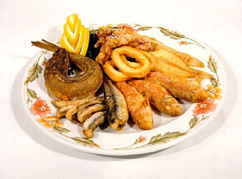 Is fried fish on Mediterranean diet?