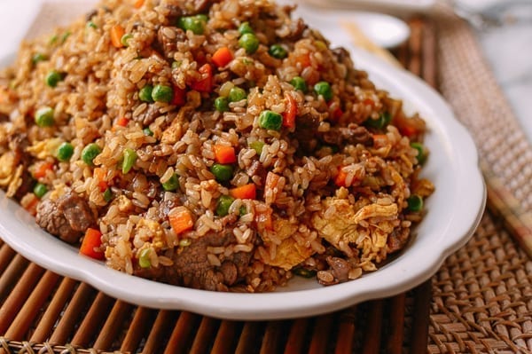 Is fried rice made from brown rice?