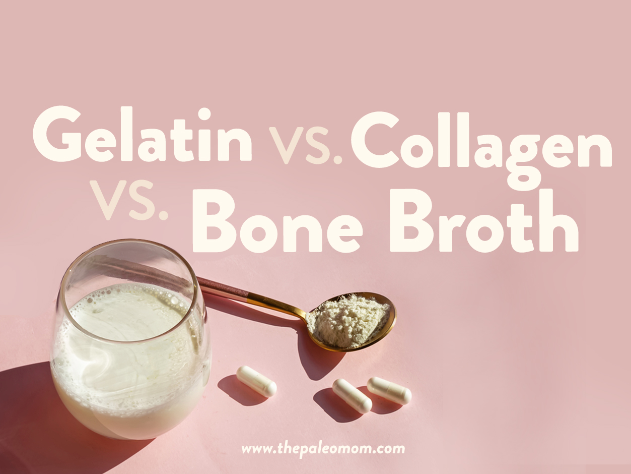 Is gelatin and bone broth the same?
