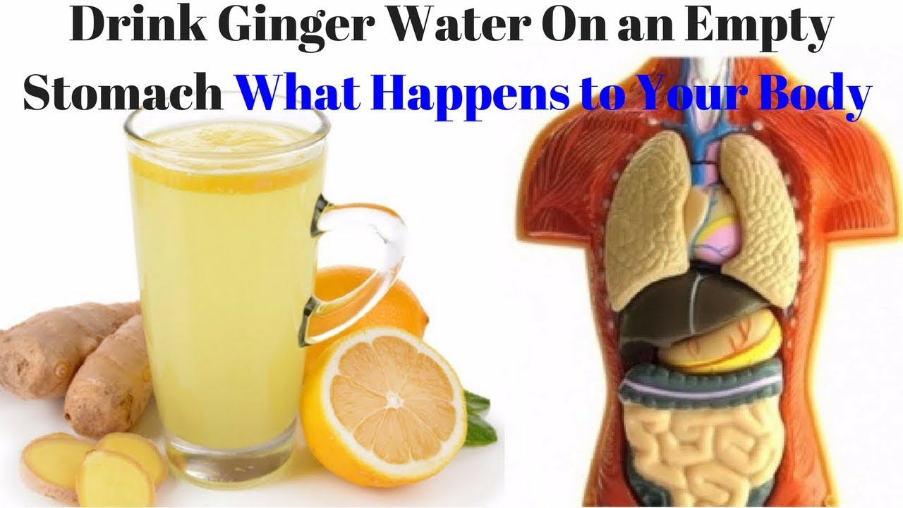 Is ginger good to drink on empty stomach?