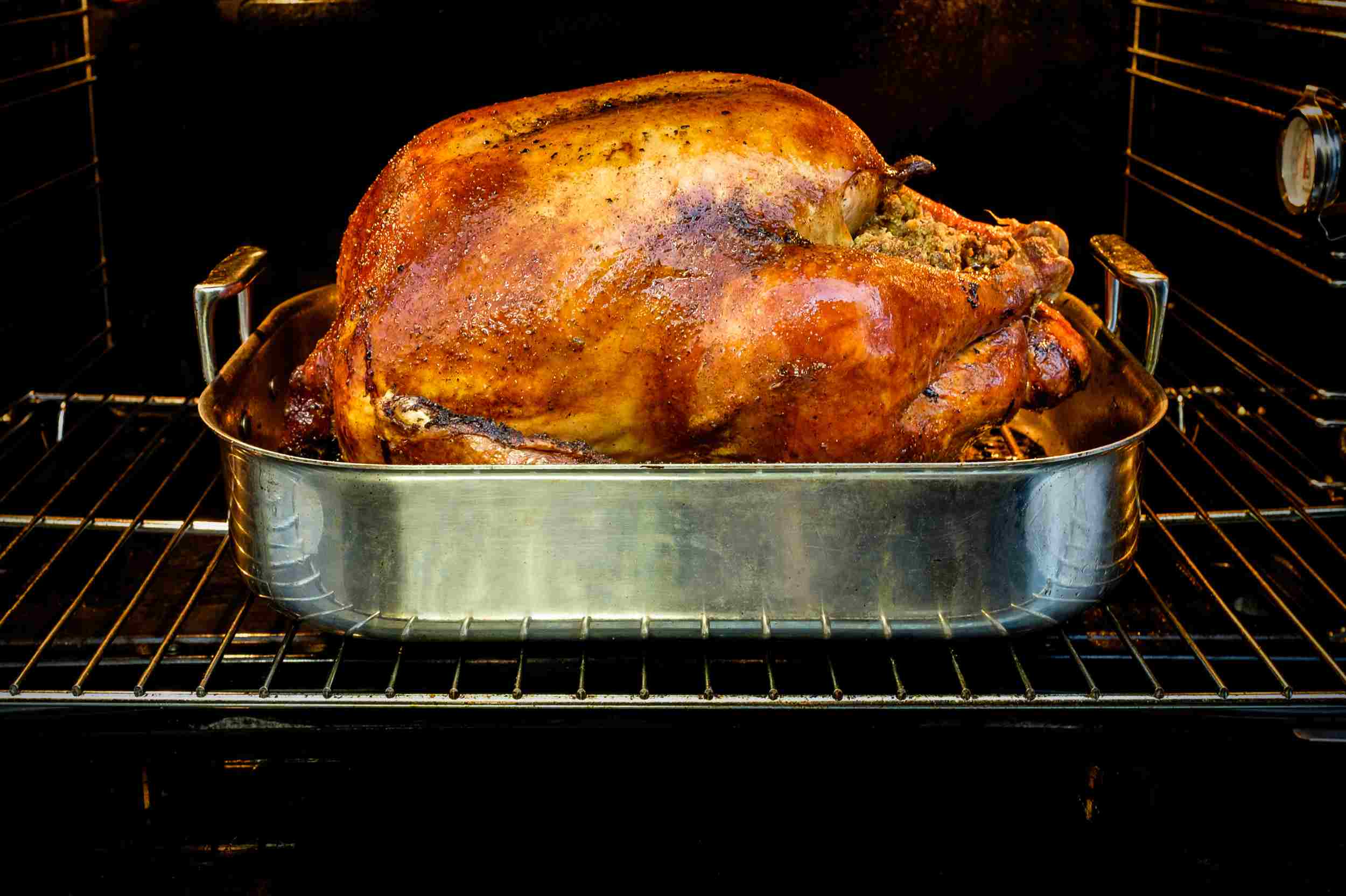 Is it better to cook a turkey at 325 or 350?