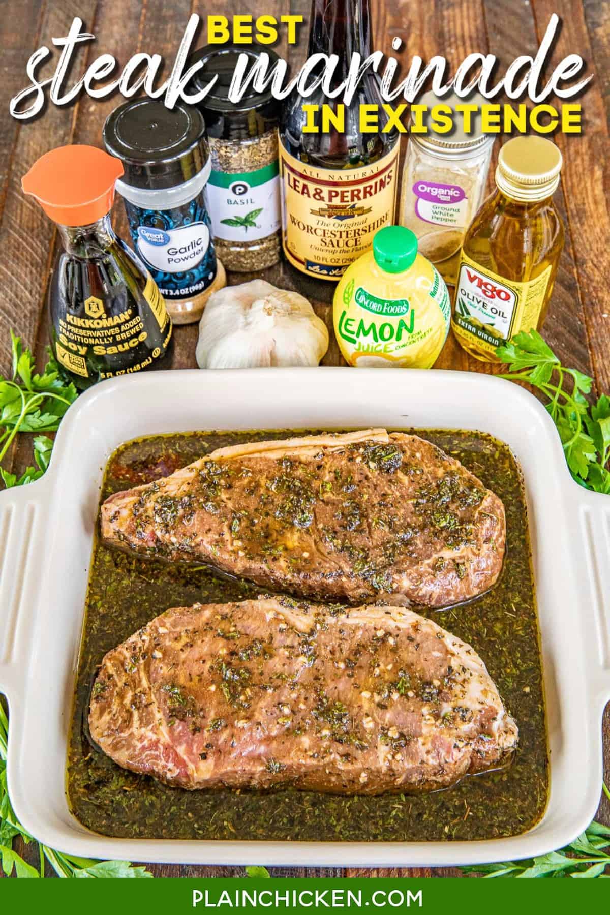 Is it better to season or marinate steak?