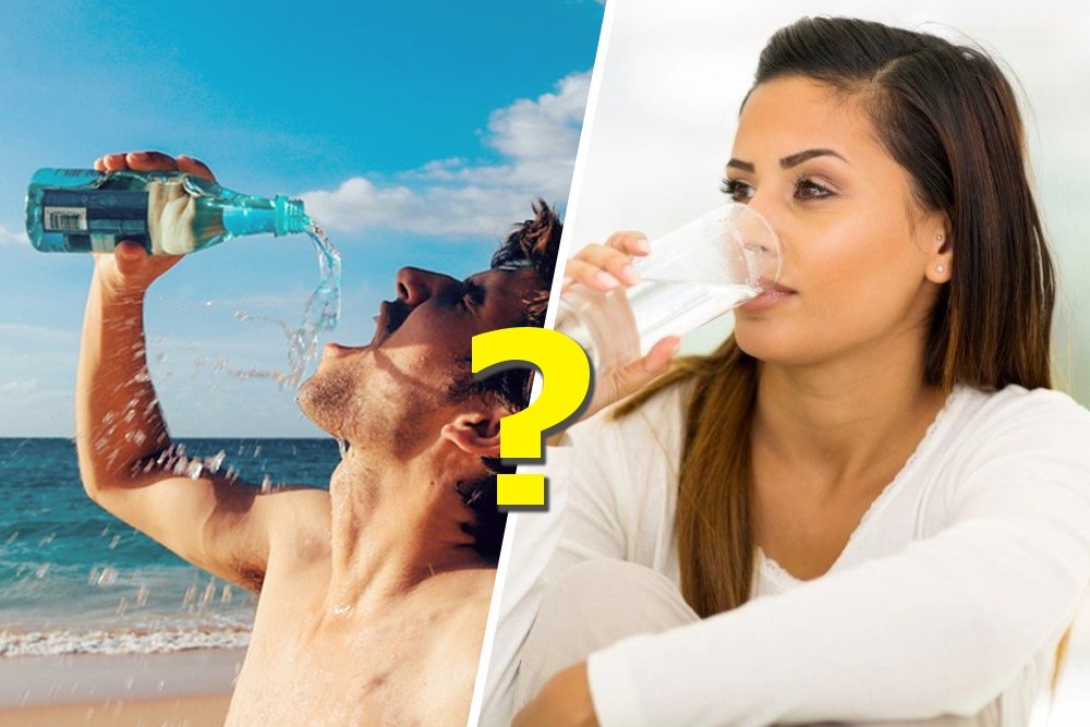 Is it healthy to chug water?
