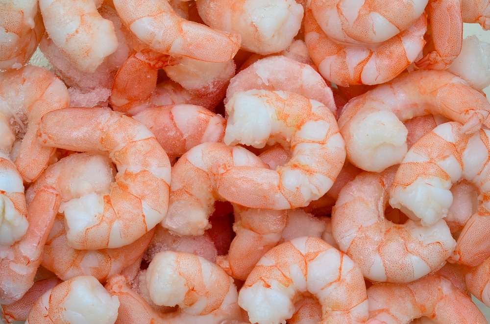 Is it safe to thaw shrimp at room temperature?