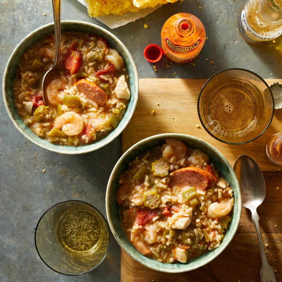 Is Louisiana known for gumbo?