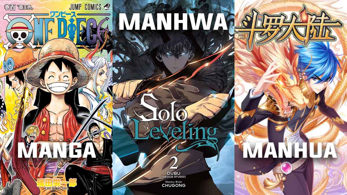 Is manhua and Webtoon the same?