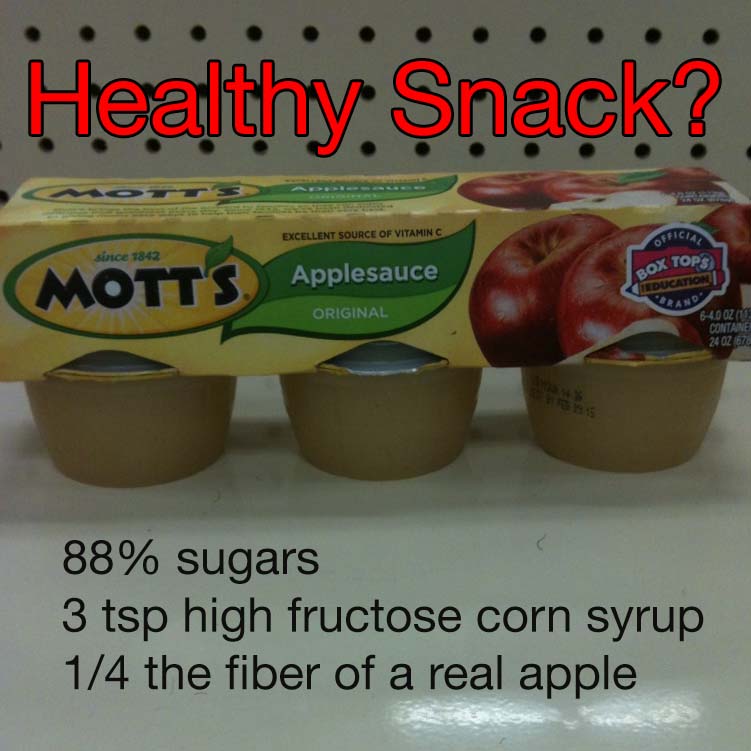 Is Motts applesauce healthy?