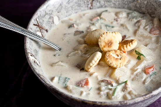 Is New England clam chowder fattening?