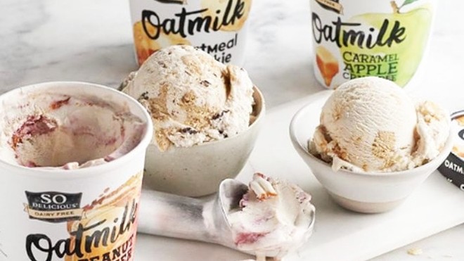 Is oat milk ice cream fattening?