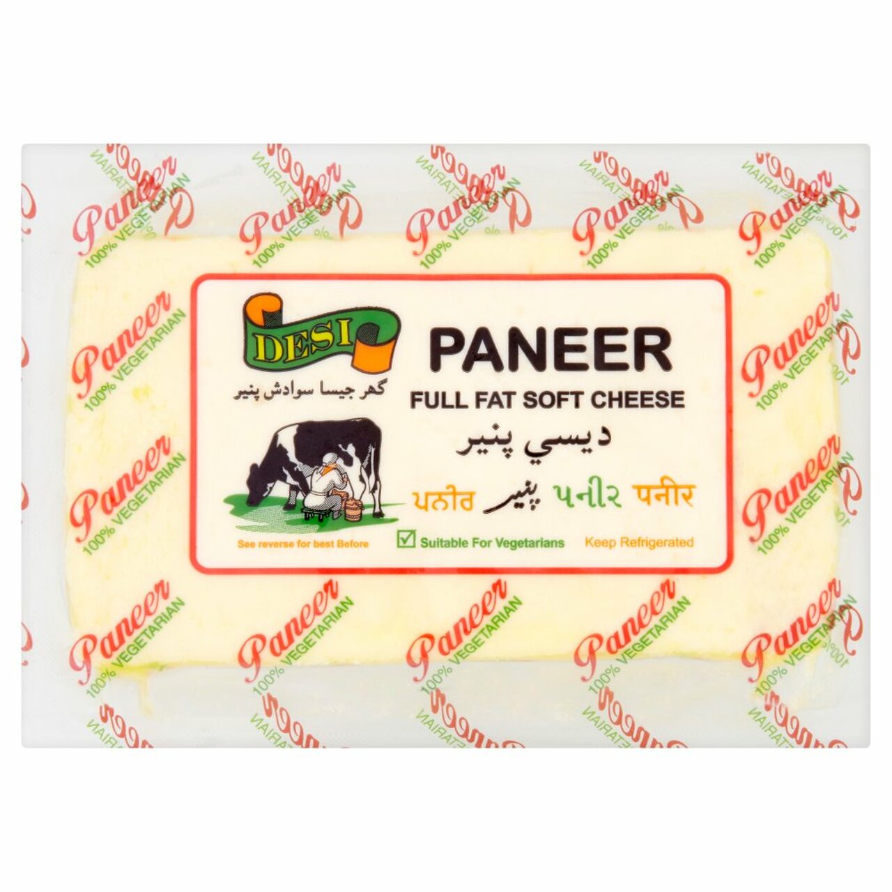 Is paneer full fat dairy products?