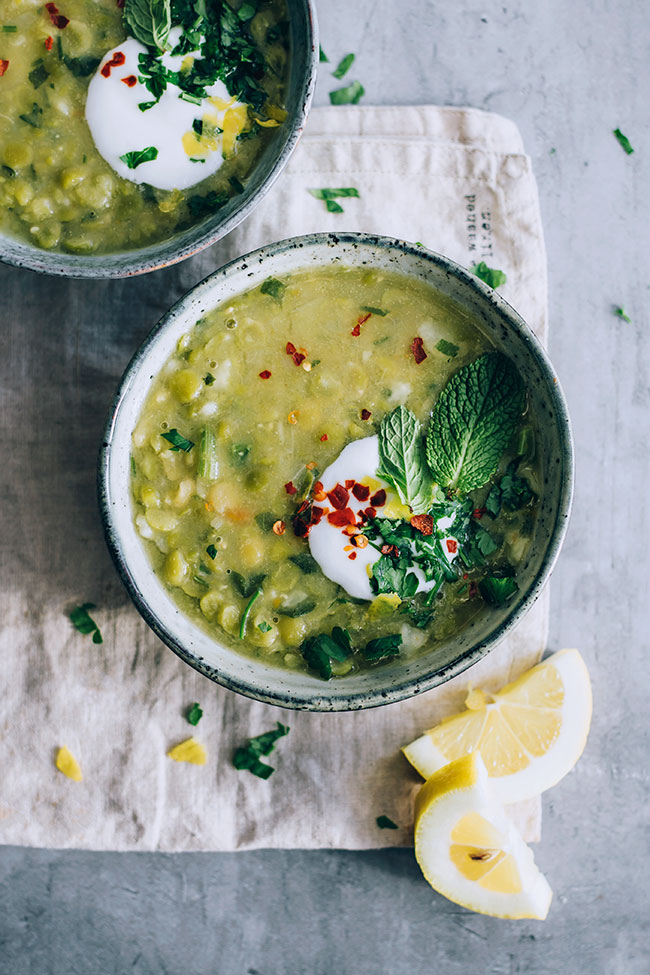 Is pea soup good for digestion?