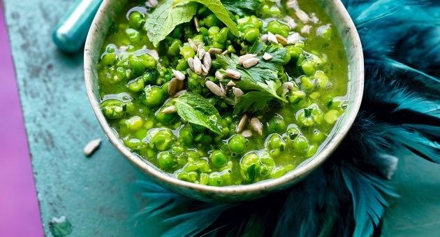 Is pea soup good for inflammation?