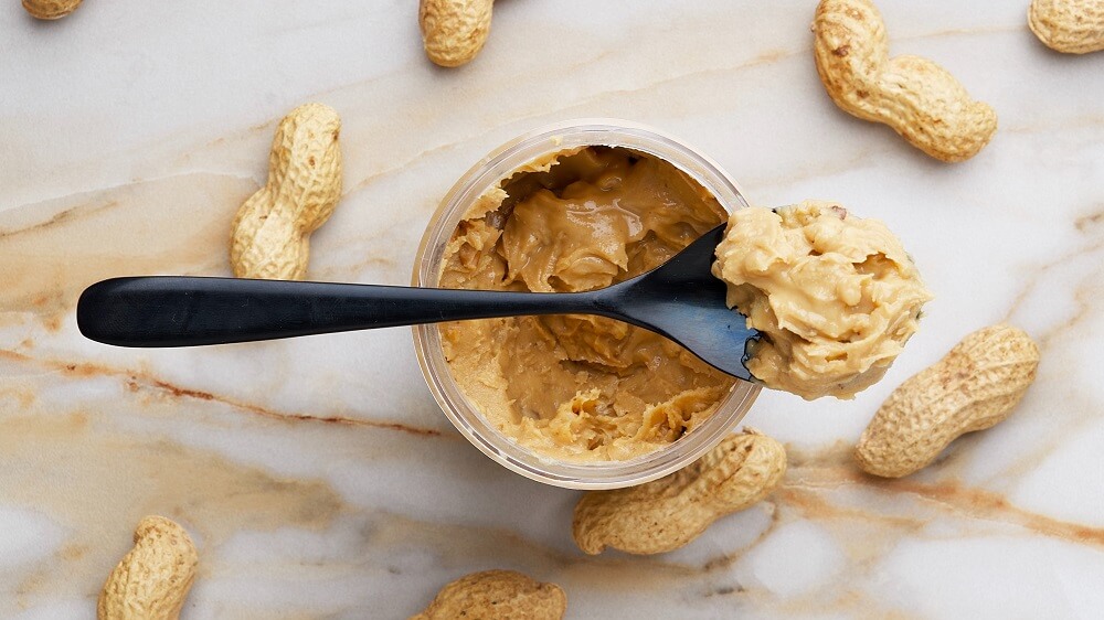 Is peanut butter a raw food?