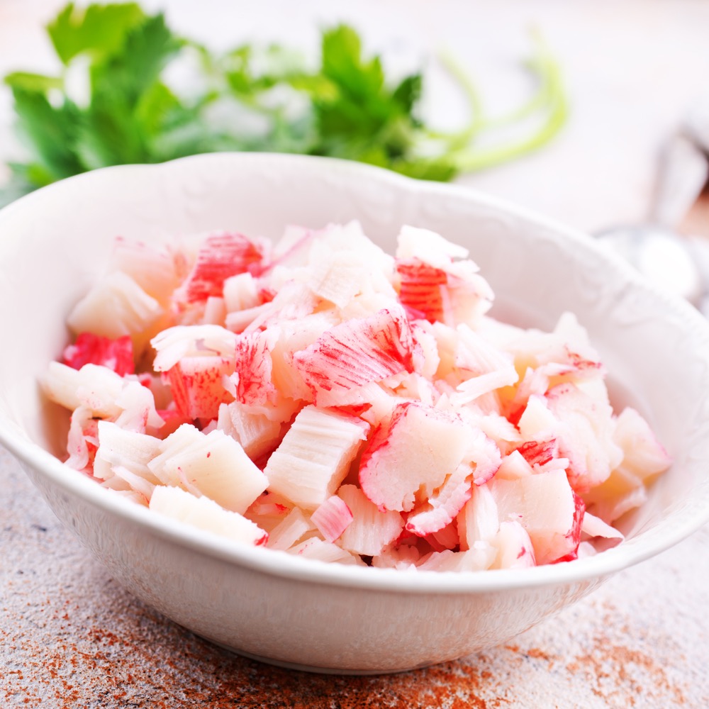 Is pink crab meat real?