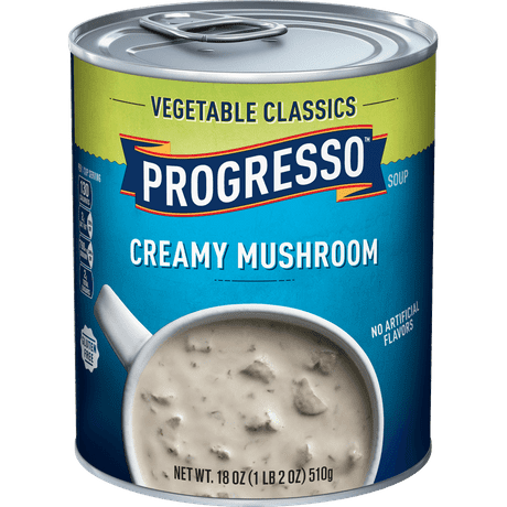 Is Progresso cream of mushroom soup gluten-free?