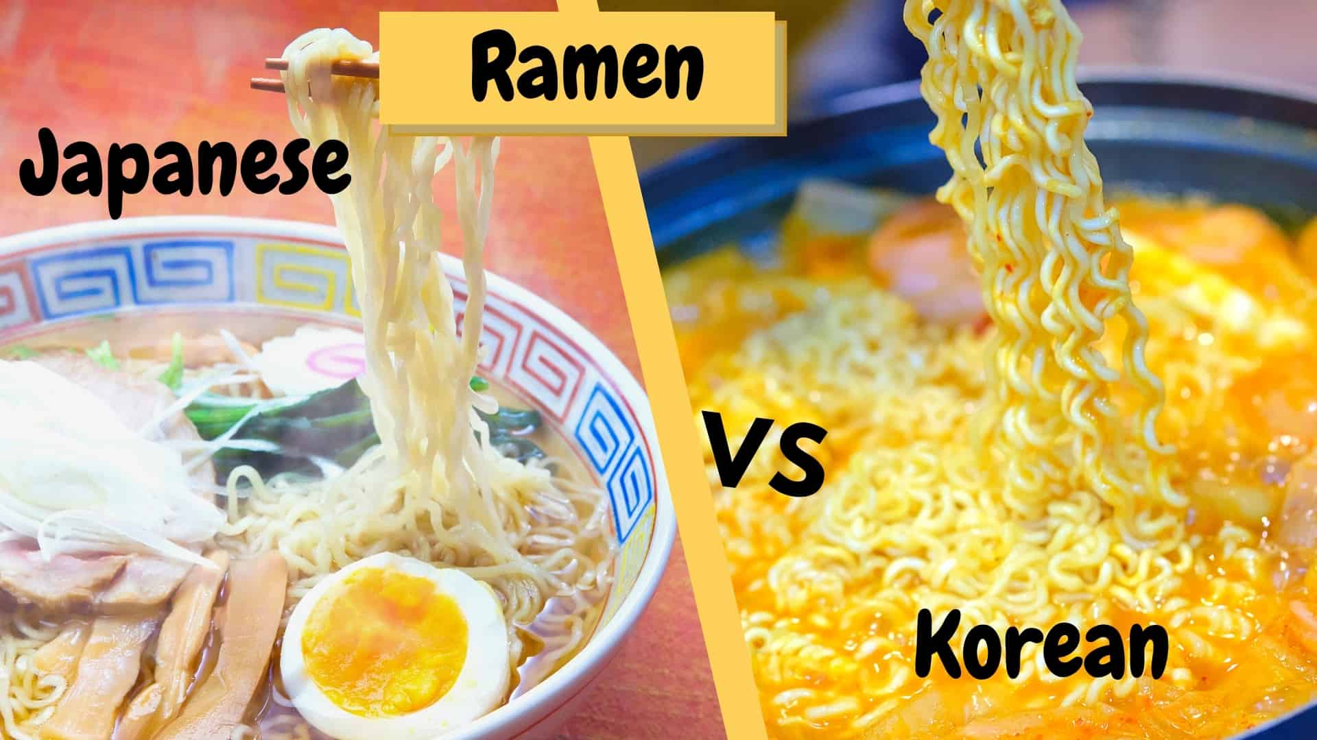 Is ramen Korean or Japan?