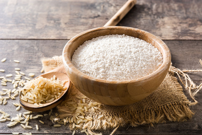 Is rice protein powder same as rice flour?